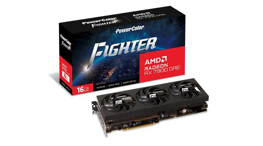 Karta graficzna PowerColor Radeon RX 7900 GRE Fighter 16GB GDDR6 256bit ...
