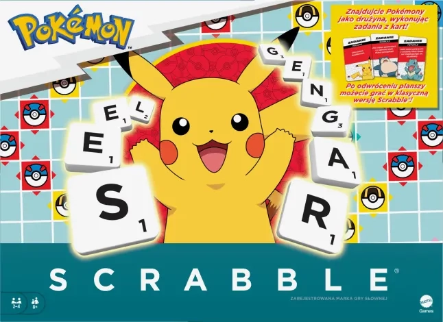Scrabble Pokemon - Dobra cena, Opinie w Sklepie RTV EURO AGD