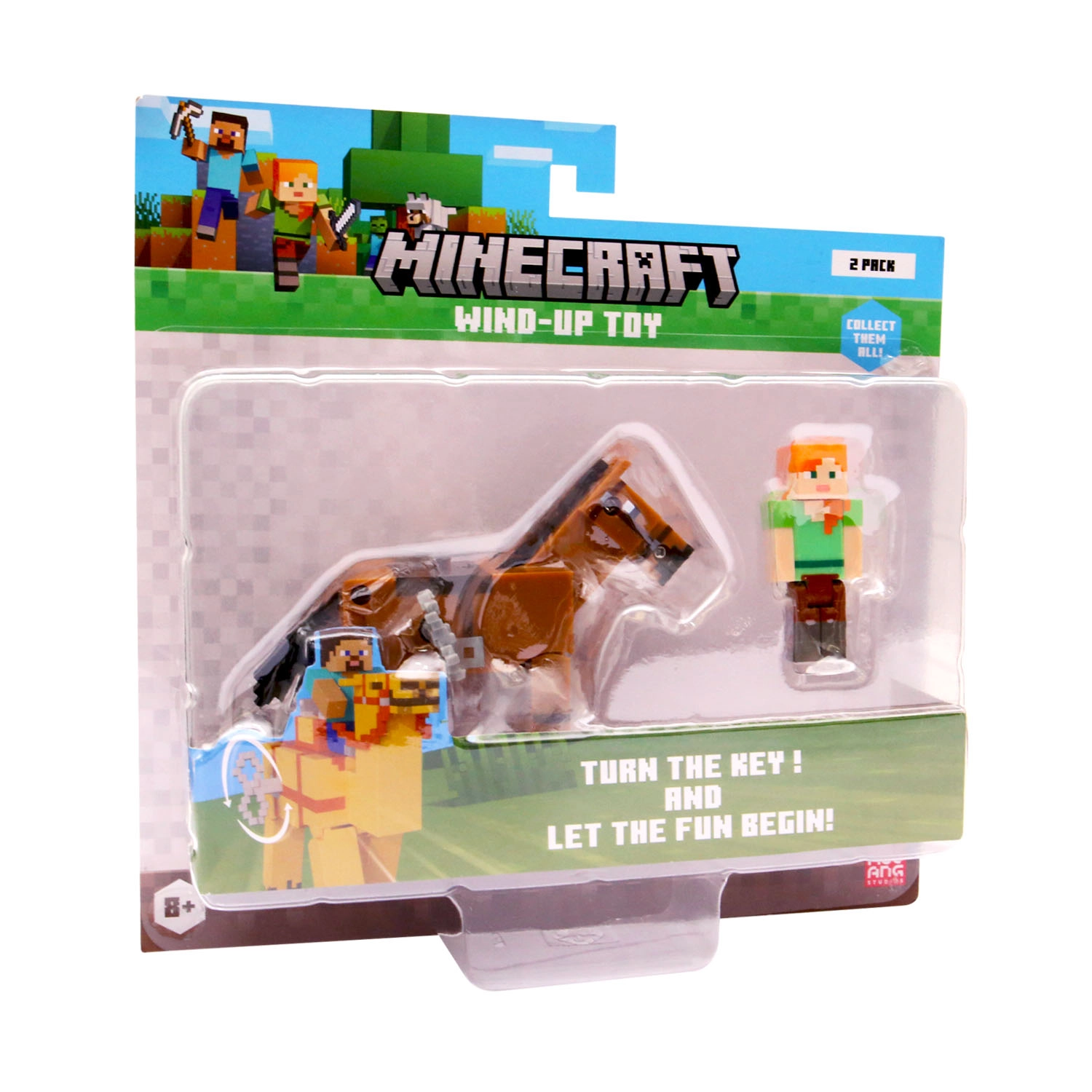 PMI Kids World Minecraft Wind-Up Toy Alex Horse - Dobra cena, Opinie w ...