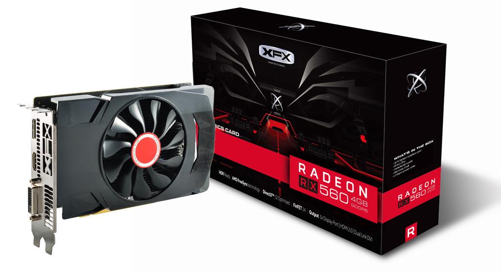 XFX Radeon RX 560 4GB GDDR5 128 bit - Opinie, Cena - RTV EURO AGD