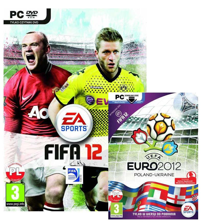 FIFA 12 + UEFA EURO 2012 - Dobra cena, Opinie w Sklepie RTV EURO AGD