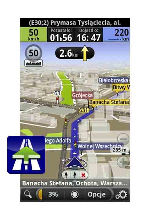 AutoMapa mapa nawigacyjna Polski na Android licencja 3 lata - Dobra ...