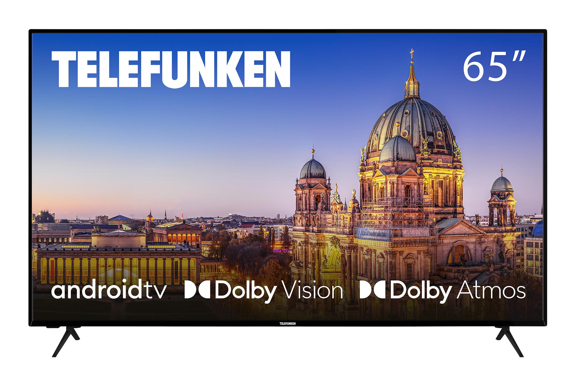 Telewizor Telefunken 65UG8460 65" LED 4K Android TV Dolby Vision Dolby ...