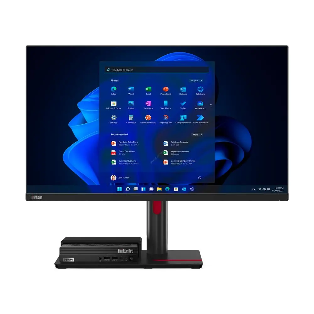 Monitor Lenovo ThinkCentre Tiny-in-One Flex 22i (12BLMAT6EU) 22" Full ...