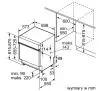 Zmywarka Bosch Serie 4 SMI4HCS19E 59,8cm Szuflada na sztućce Zdalne ...
