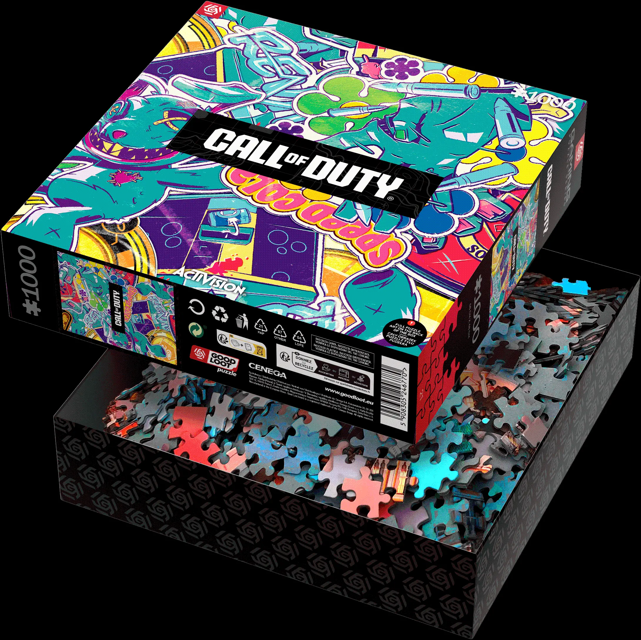 Good Loot Call of Duty Zombies Collage Gaming Puzzle 1000 elementów ...