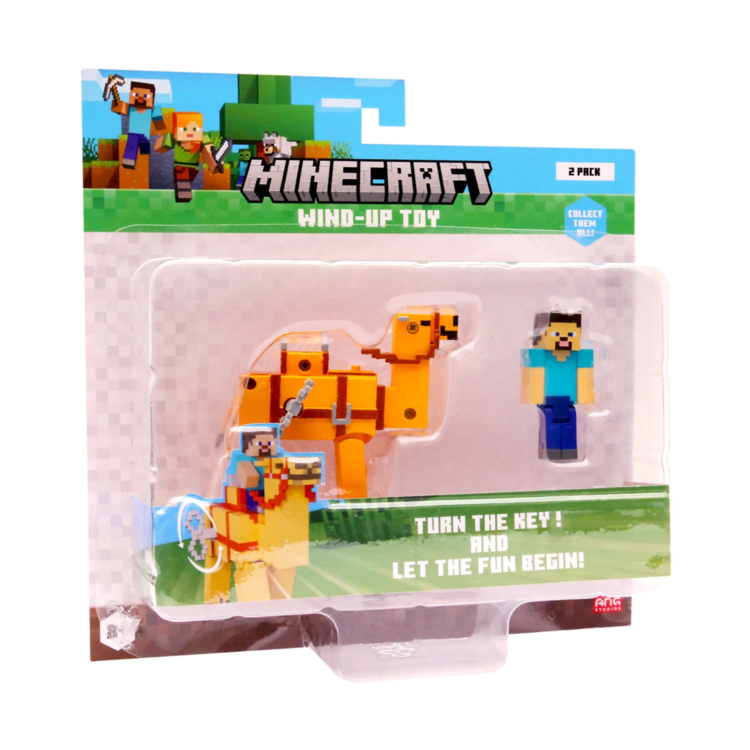 PMI Kids World Minecraft Wind-Up Toy Steve Camel - Dobra cena, Opinie w ...