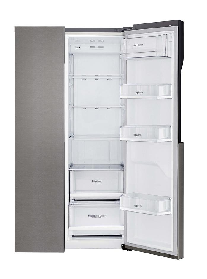 Lodówka LG GSB360BASZ - pełny No Frost - 179cm - komora świeżości ...