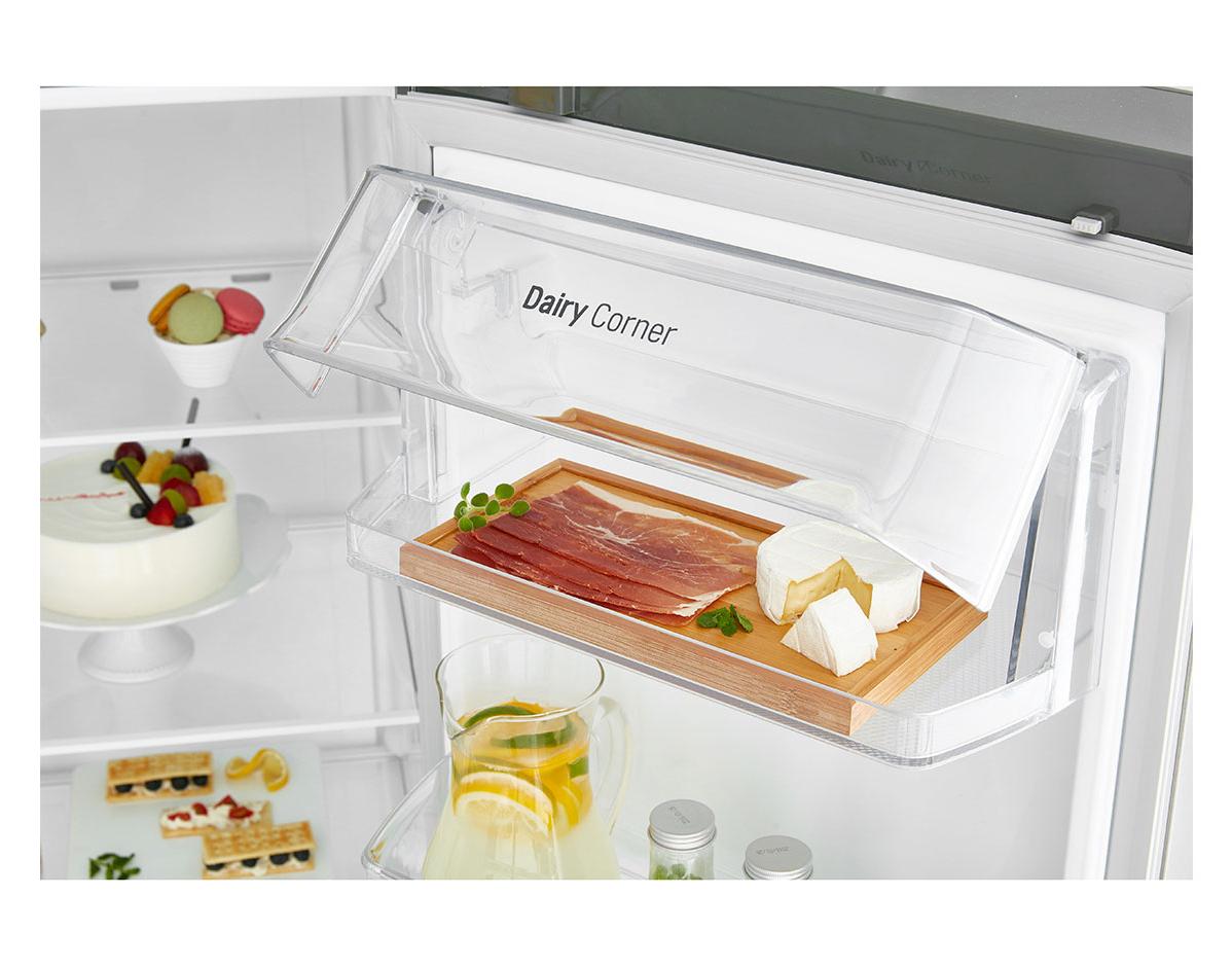 Lodówka LG GSB360BASZ - pełny No Frost - 179cm - komora świeżości ...