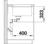 Zlewozmywak Blanco SUBLINE 350/350-U 523574 (antracyt)