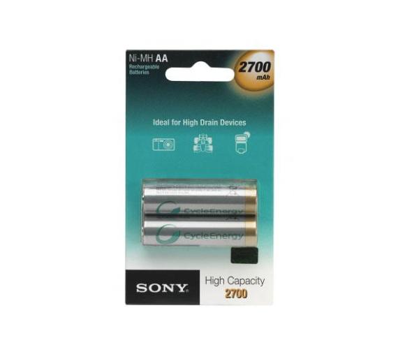 Akumulatorki Sony AA 2700 mAh (2 szt.) - Opinie, Cena