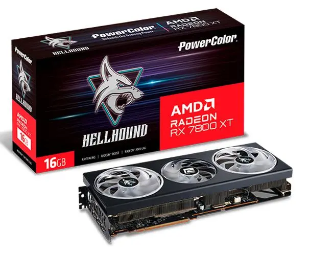 Karta graficzna PowerColor Hellhound Radeon RX 7800 XT 16GB GDDR6 ...