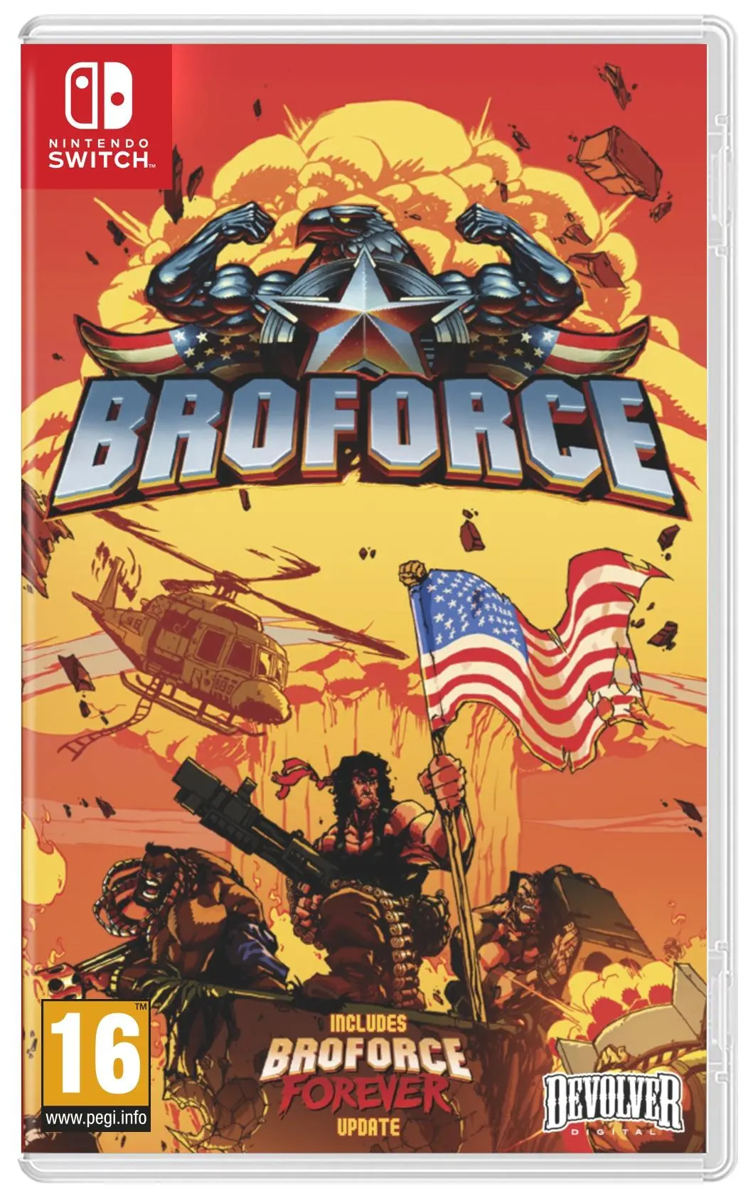 Broforce Gra na Nintendo Switch - Dobra cena, Opinie w Sklepie RTV EURO AGD