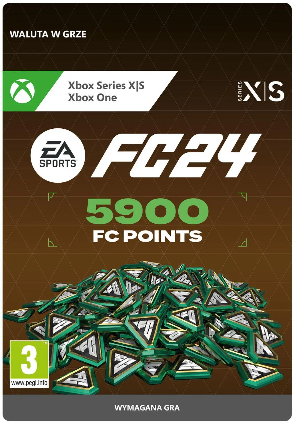 EA SPORTS FC 24 5900 Punktów [kod aktywacyjny] Xbox - Dobra cena ...