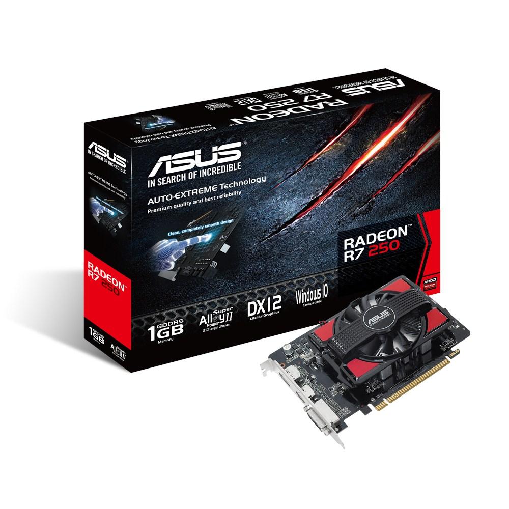 ASUS Radeon R7 250 1GB DDR5 128 bit - Opinie, Cena - RTV EURO AGD