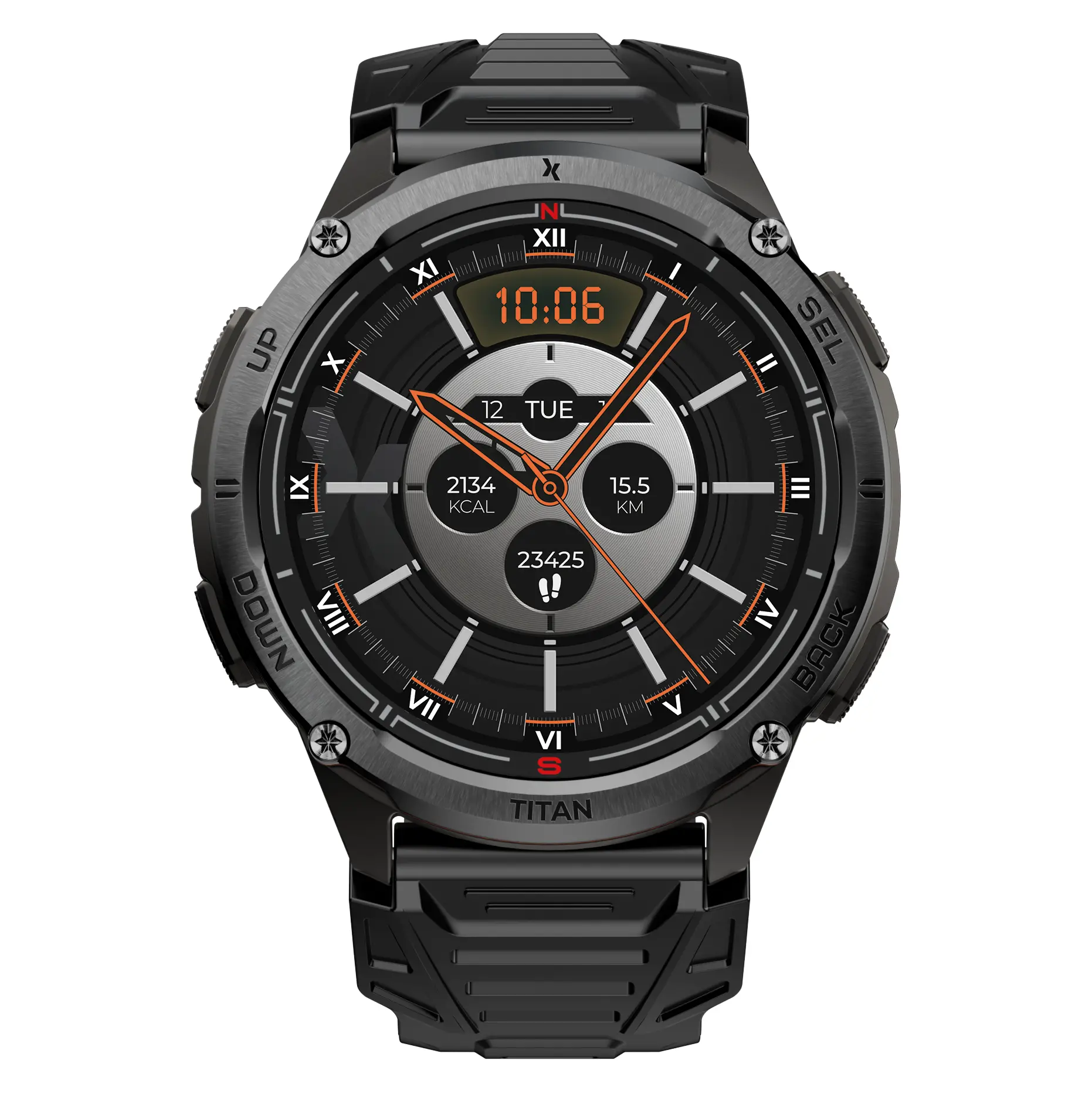 Smartwatch Maxcom FW111 Titan Chronos 54mm GPS Czarny - Opinie, Cena ...