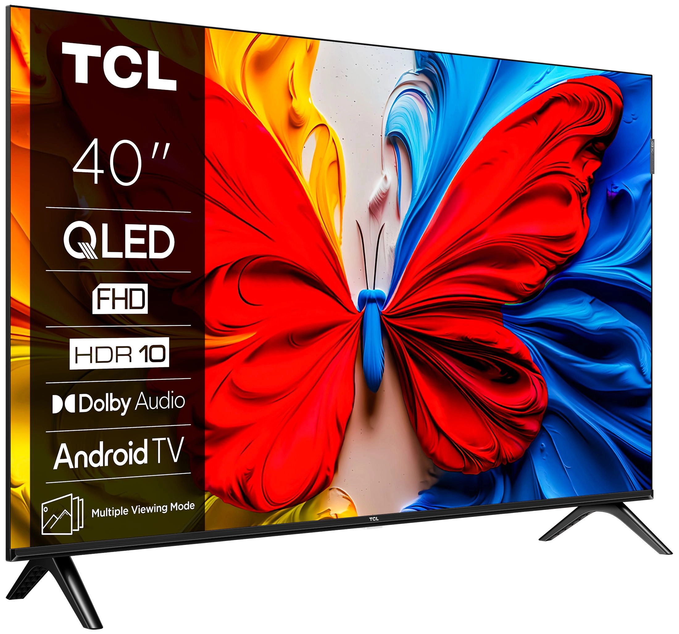 Telewizor TCL 40S5K 40" QLED Full HD Android TV DVB-T2 - Opinie, Cena - RTV EURO AGD