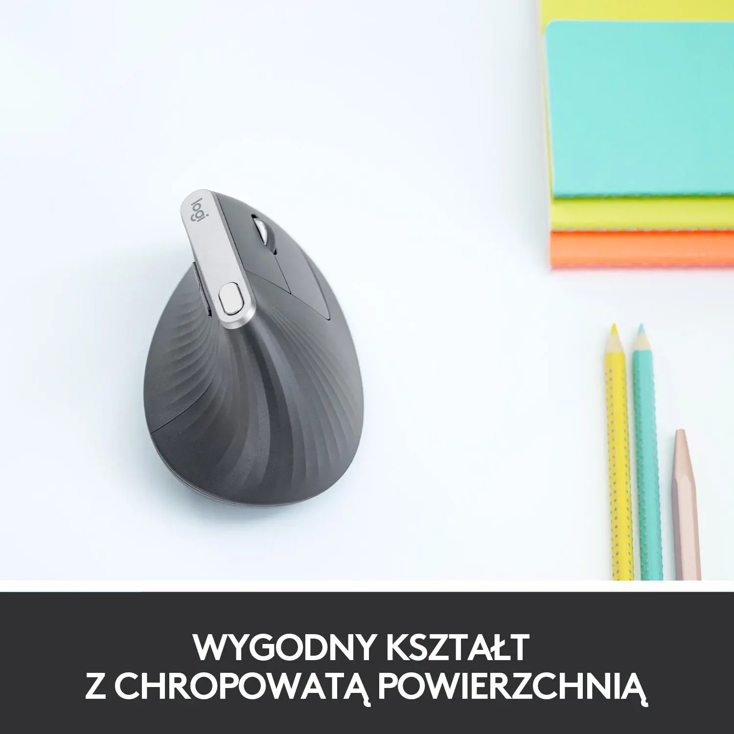 Myszka Logitech MX Vertical Grafitowy - Opinie, Cena - RTV EURO AGD