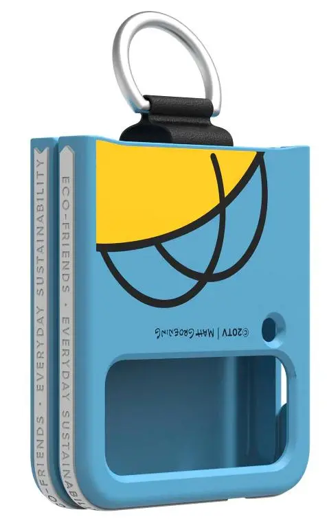 Etui Samsung Silicone Cover With Ring do Galaxy Z Flip 4 Simpsons ...