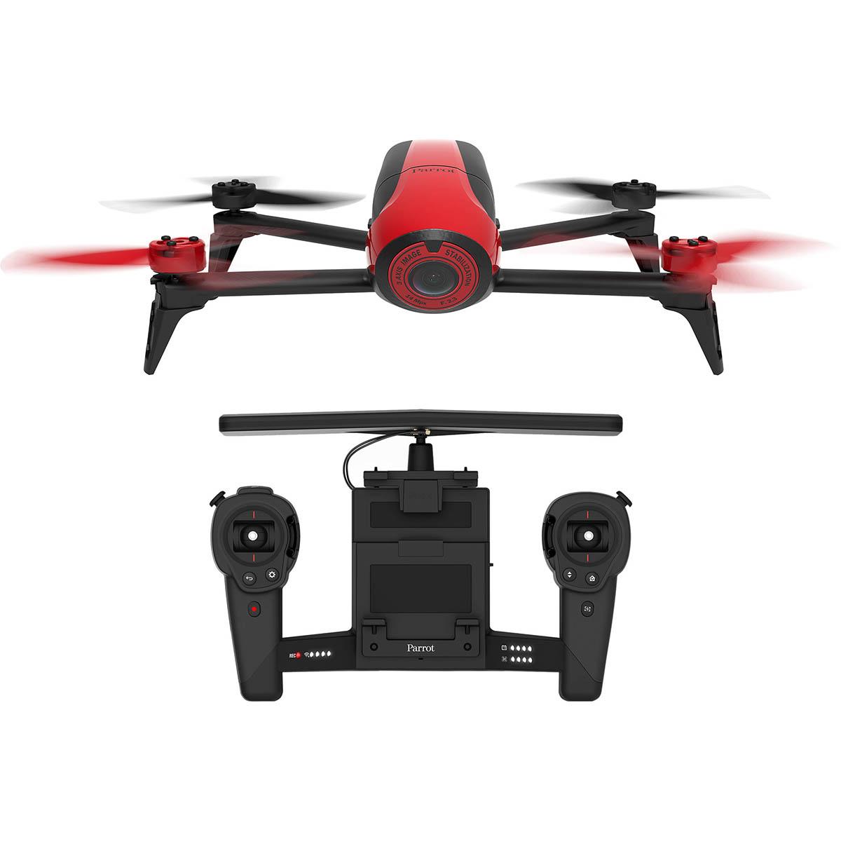 Parrot Bebop 2 czerwony Skycontroller czarny Opinie Cena RTV EURO AGD