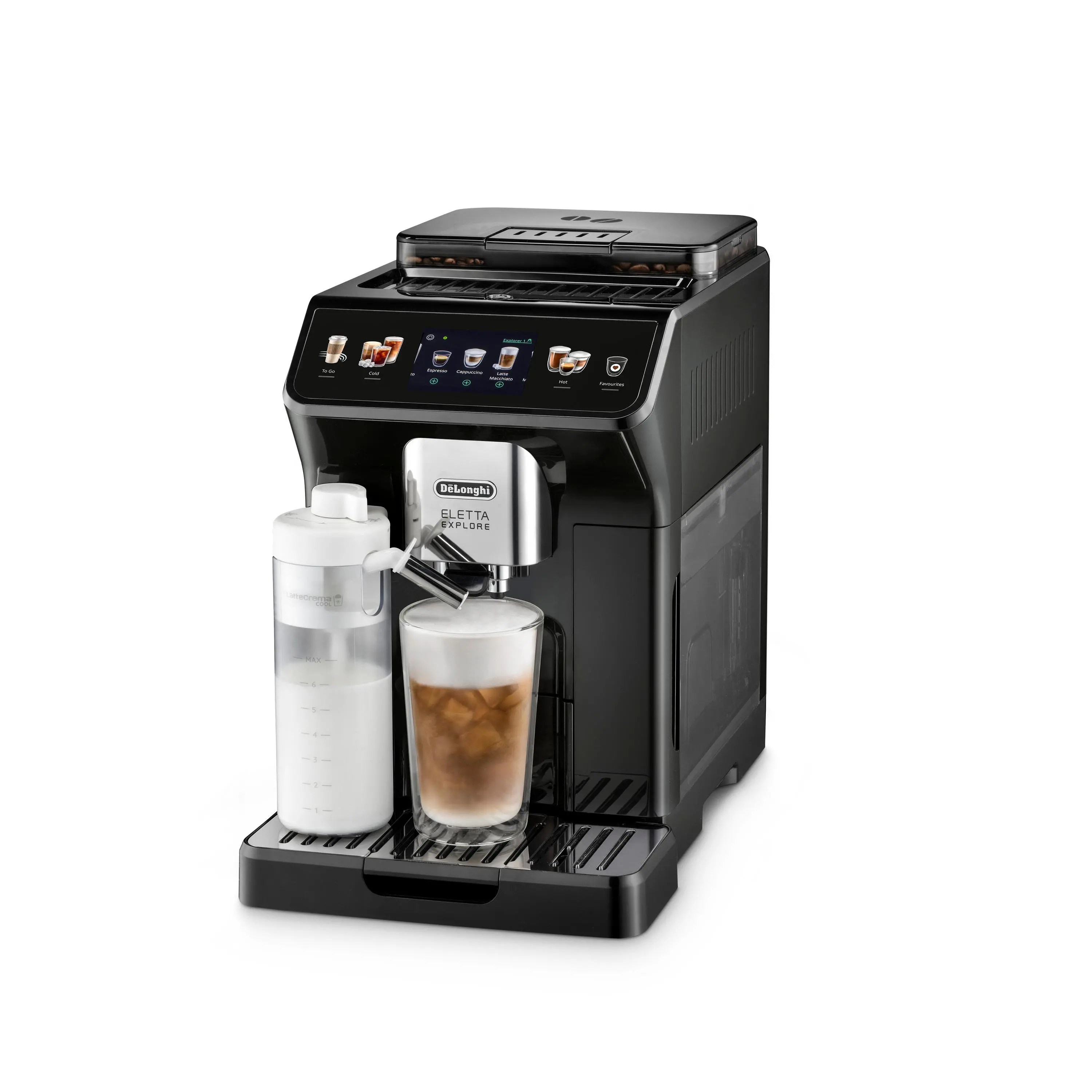 Ekspres DeLonghi Eletta Explore ECAM450.65.G Kawa mrożona - Opinie ...