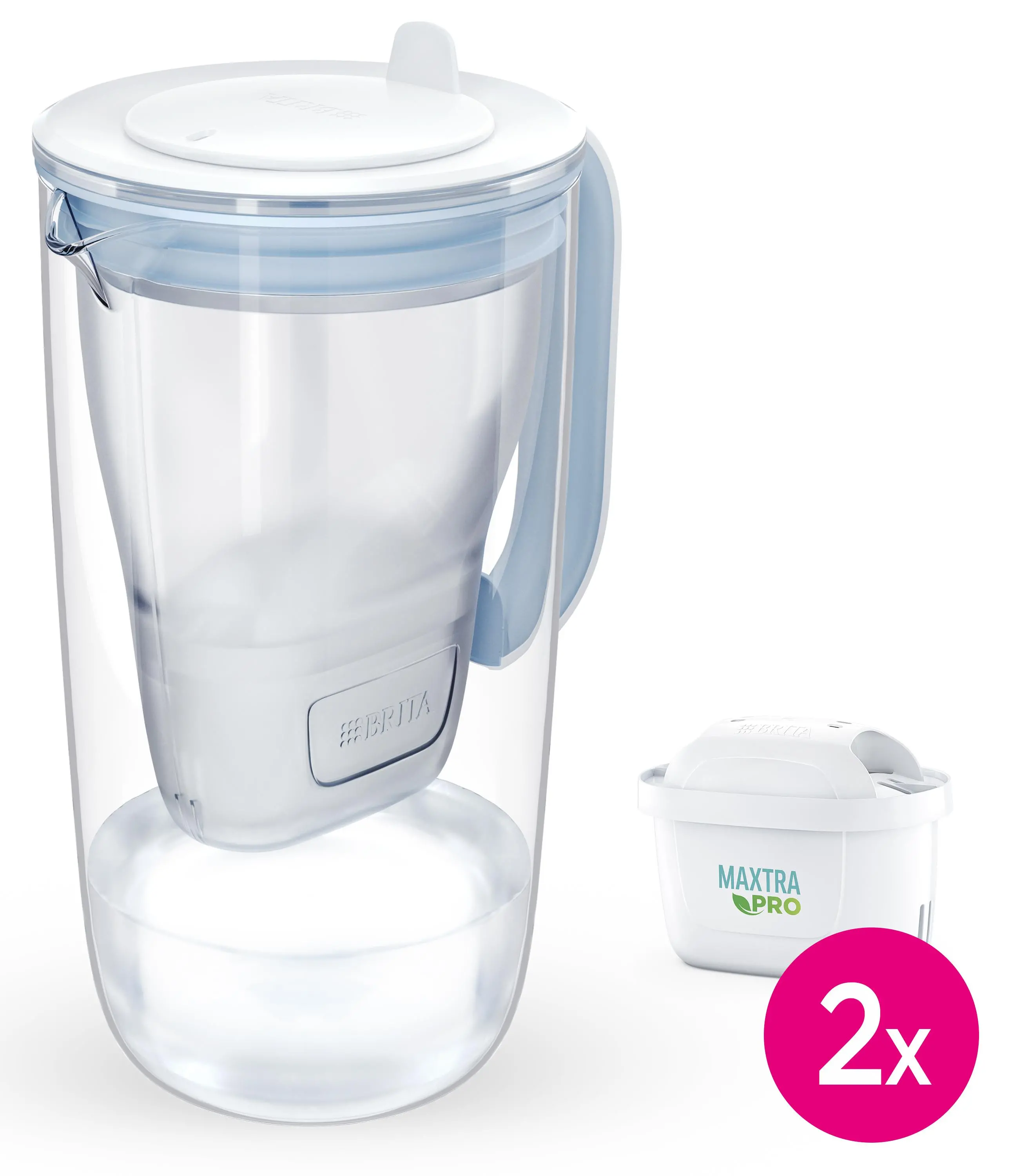 Brita Glass 2,5l 2 wkłady - Dobra cena, Opinie w Sklepie RTV EURO AGD
