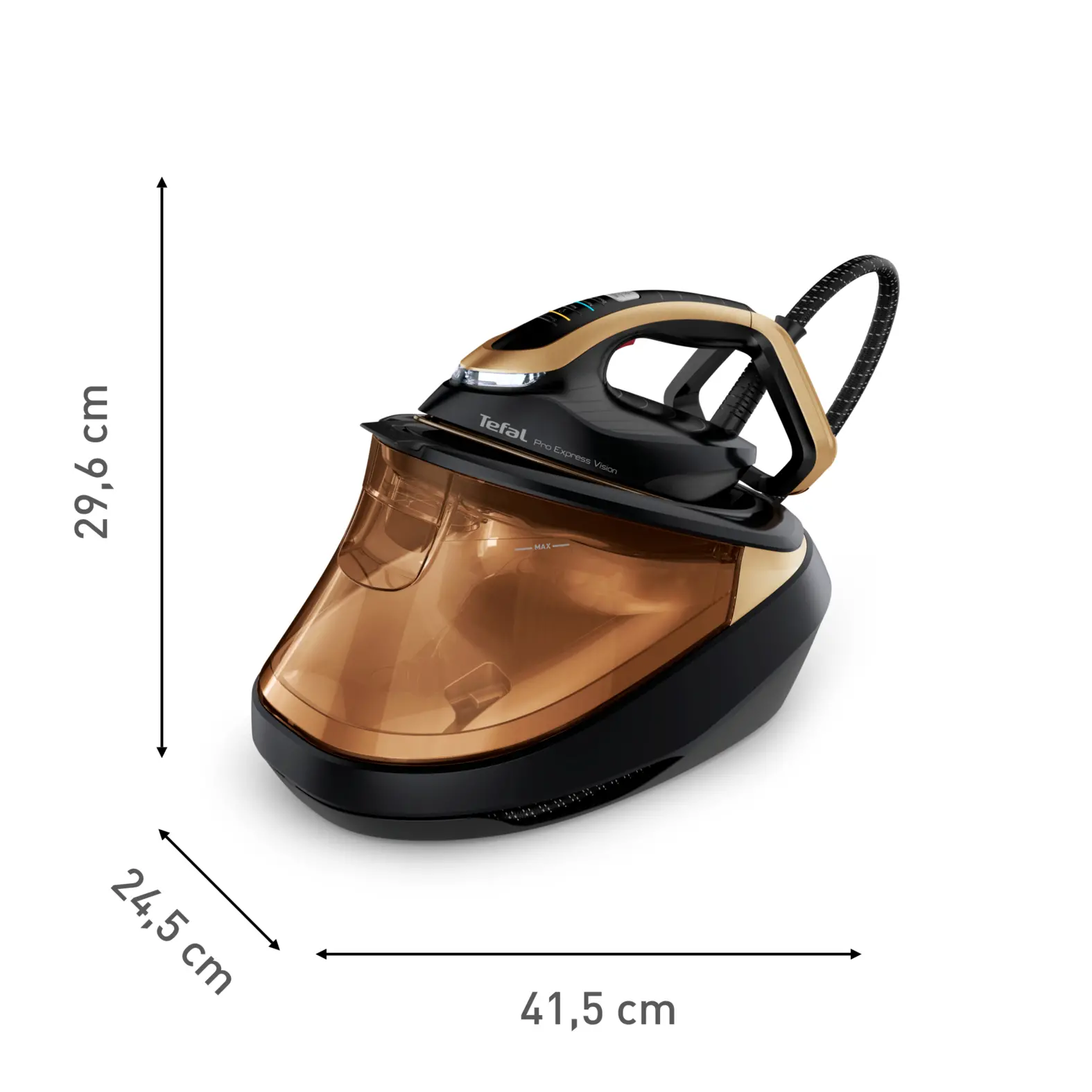 Tefal Pro Express Vision GV9823 Durilium AirGlide Autoclean - Dobra ...