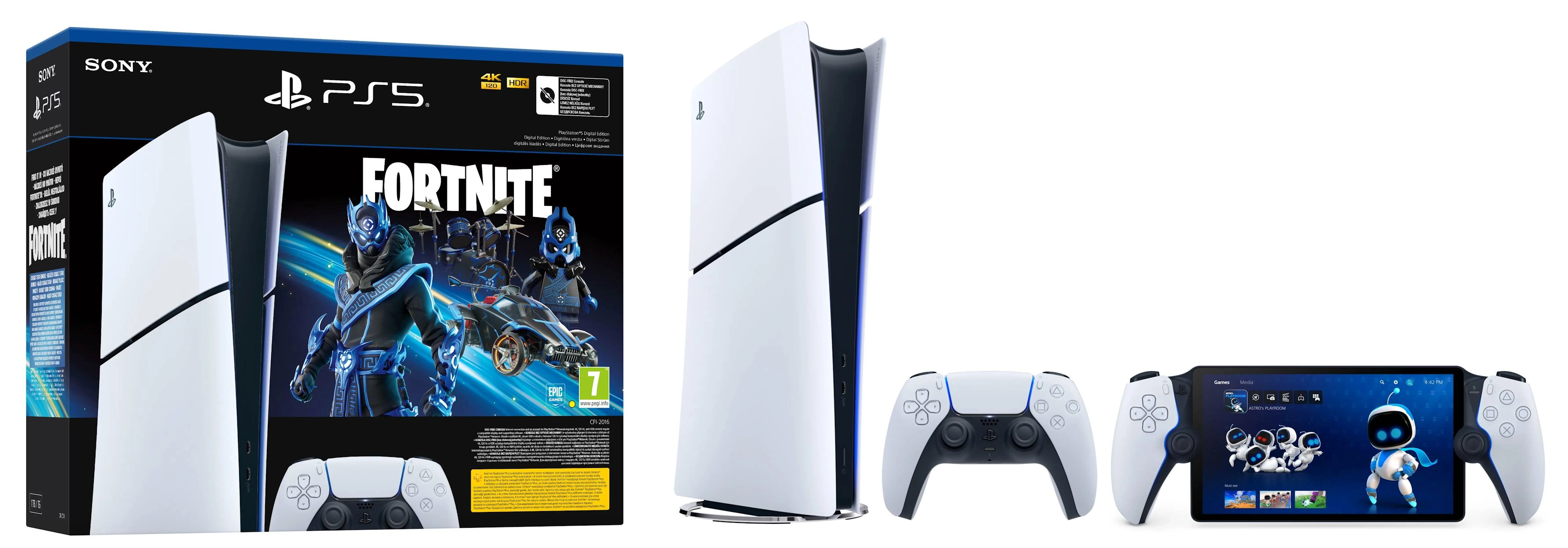 Sony PlayStation 5 Digital Slim D Chassis (PS5) 1TB Zestaw startowy ...