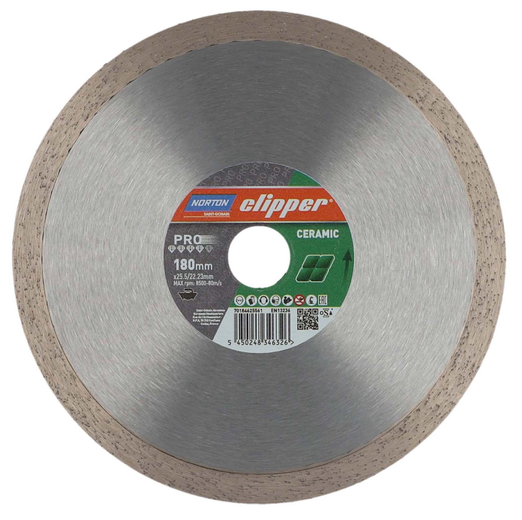 Norton Clipper Pro Ceramic Soft 180mm - Dobra cena, Opinie w Sklepie ...