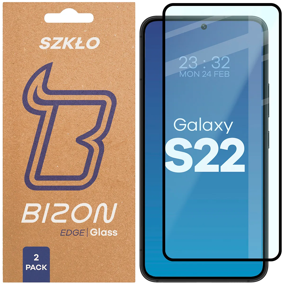 Szkło hartowane Bizon Edge Duo do Samsung Galaxy S22 - Opinie, Cena ...
