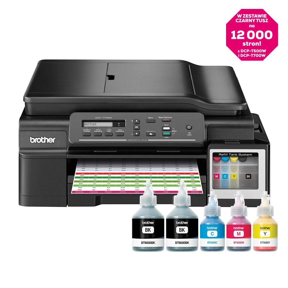 Brother DCP-T700W WiFi - Opinie, Cena - RTV EURO AGD