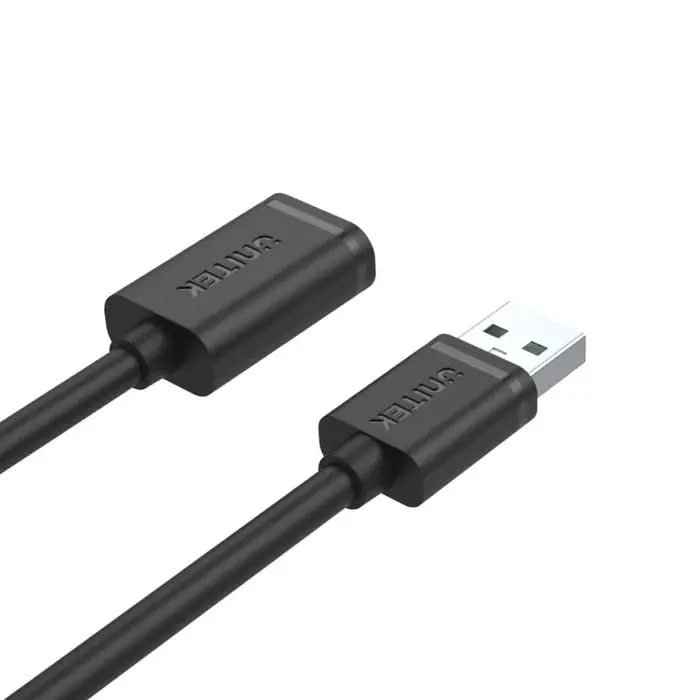 Unitek Y-C450GBK przedłużacz USB 2.0 AM-AF 2m Czarny - Dobra cena, Opinie w Sklepie RTV EURO AGD