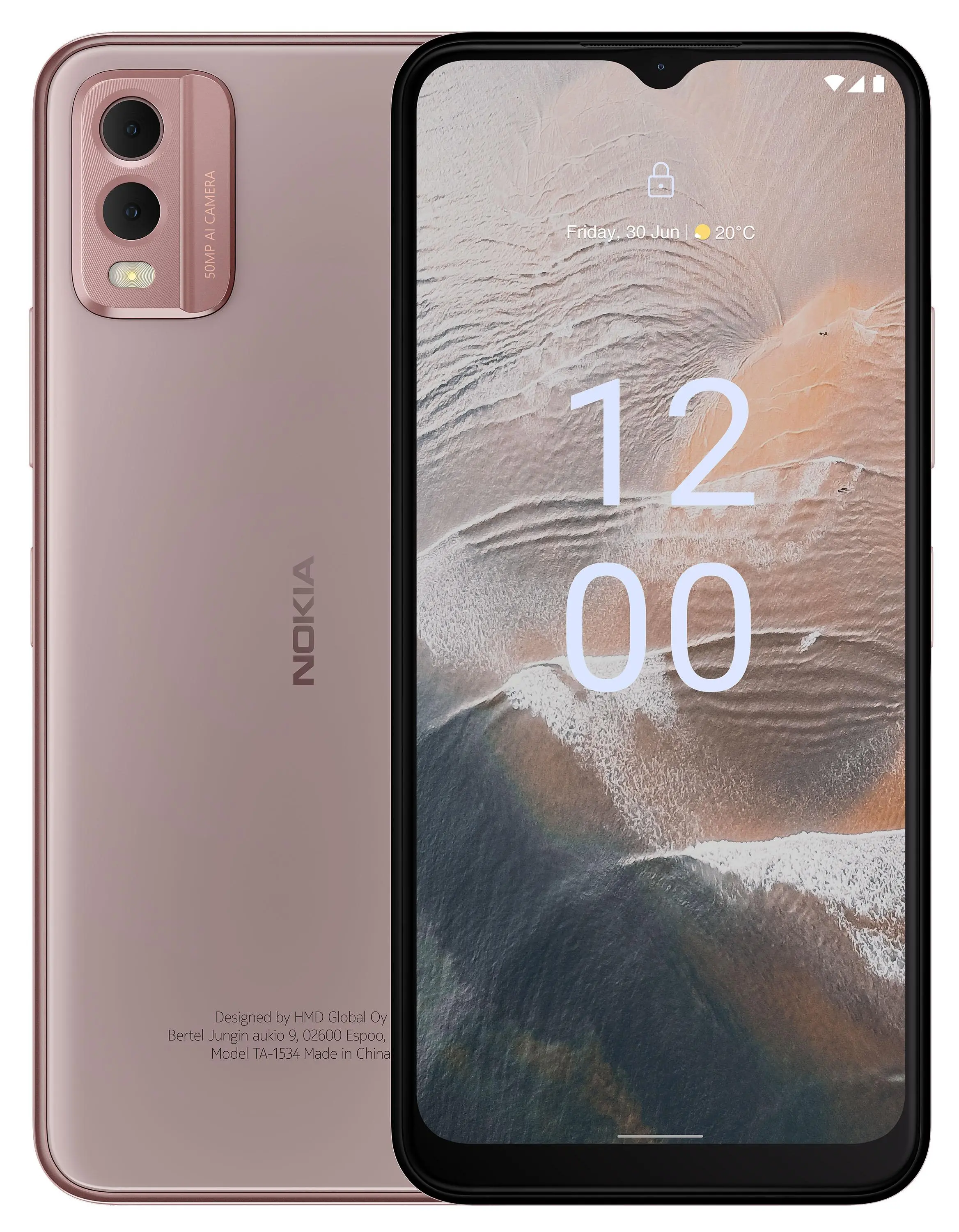 Smartfon Nokia C32 TA-1534 DS 4/64GB 6,5" 50Mpix Różowy - Opinie, Cena - RTV EURO AGD