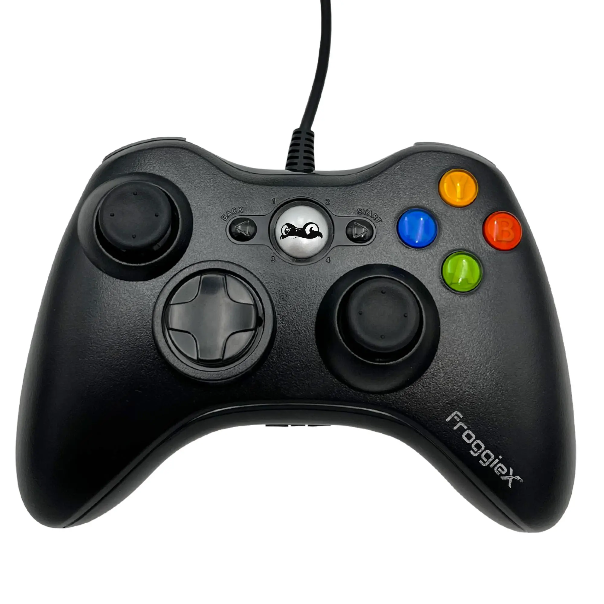 FroggieX FX-X360-PC-B do PC, Xbox 360 Przewodowy Czarny - Dobra cena, Opinie w Sklepie RTV EURO AGD
