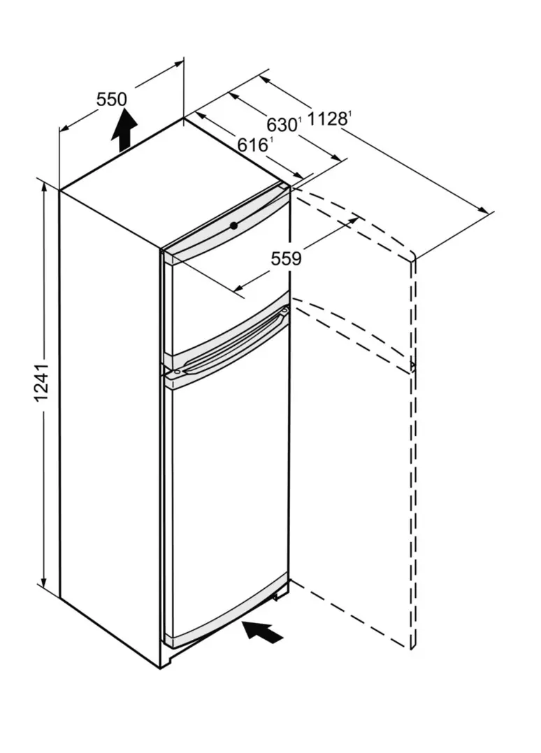 Lodówka Liebherr CTPe211-26 124,1cm Biały - Opinie, Cena - RTV EURO AGD
