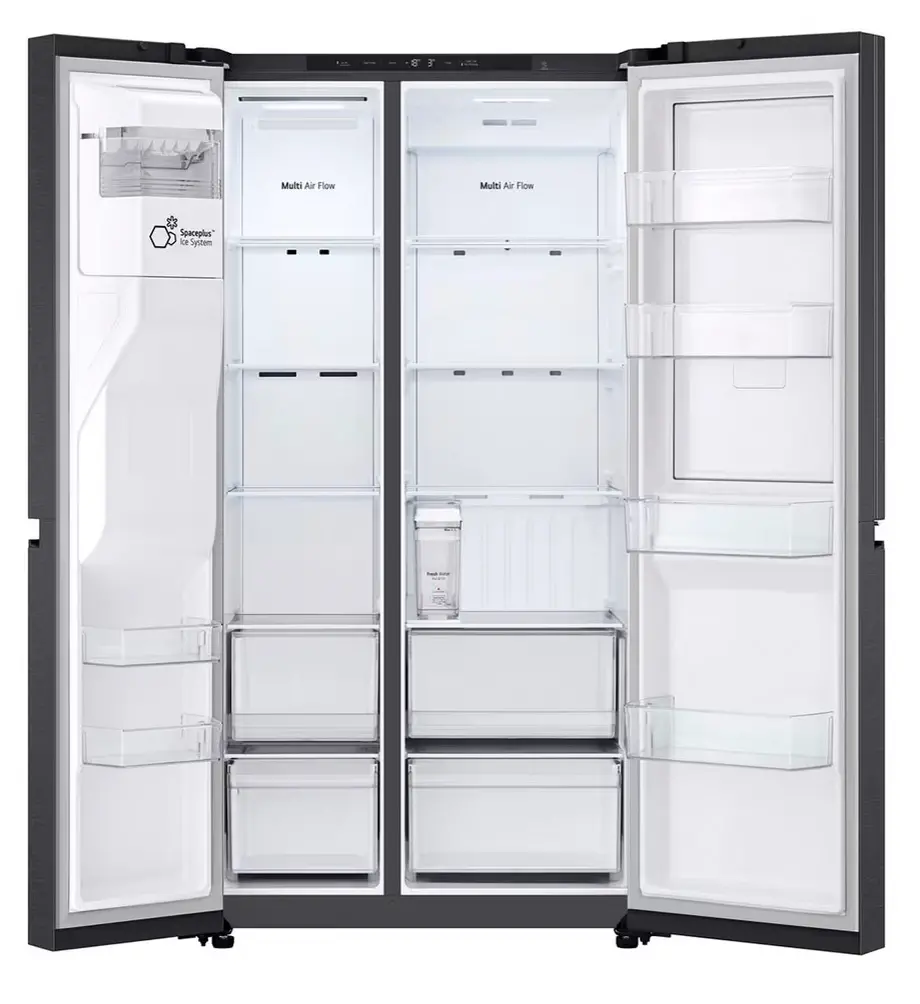 Lodówka LG SBS GSJC41EPPE Pełny No Frost 179cm Dystrybutor wody Ciemny grafit mat - Opinie, Cena ...