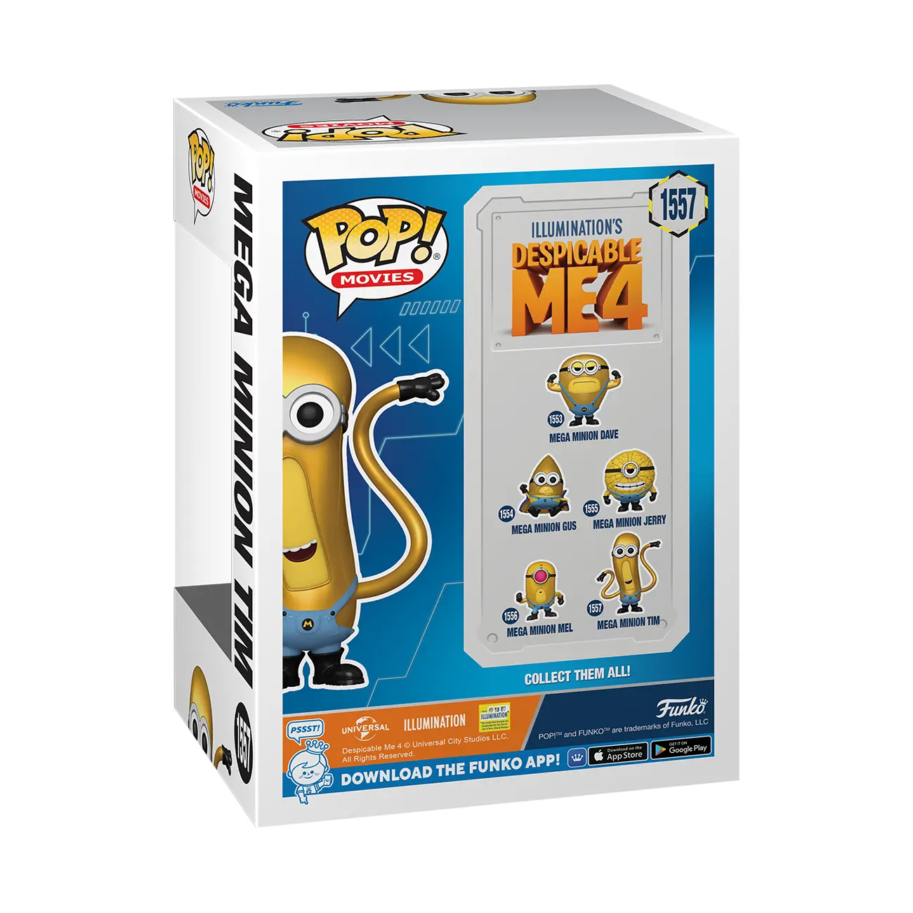 Funko Pop Movies Despicable Me 4 Mega Minion Tim - Dobra cena, Opinie w ...