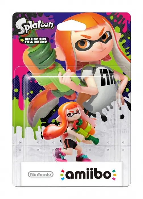 Nintendo Amiibo Splatoon - Inkling Girl Orange - Dobra cena, Opinie w ...