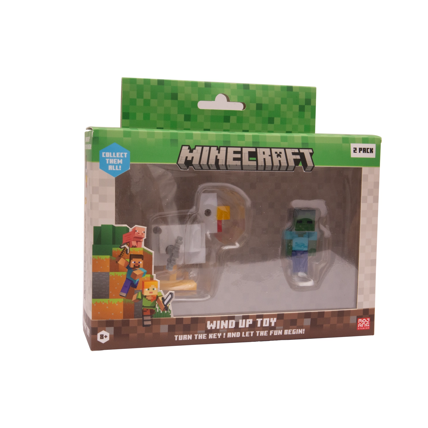PMI Kids World Minecraft Wind-Up Toy Jockey Chicken - Dobra cena ...