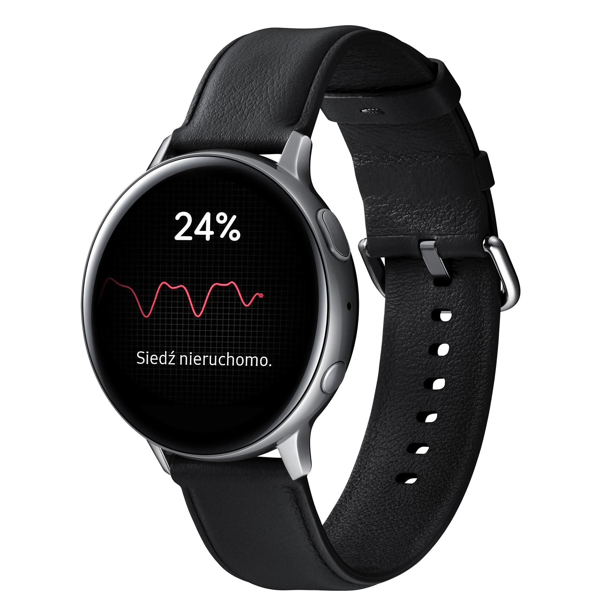 Smartwatch Samsung Galaxy Watch Active 2 44mm Srebrny - Opinie, Cena ...