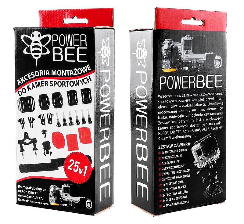 Powerbee Zestaw montażowy do kamer sportowych - Dobra cena, Opinie w ...