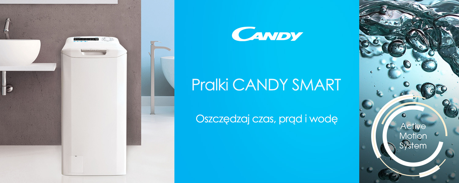 Pralka Candy Smart Inverter CSTG 26TME/1-S - 6kg - Opinie, Cena - RTV EURO AGD