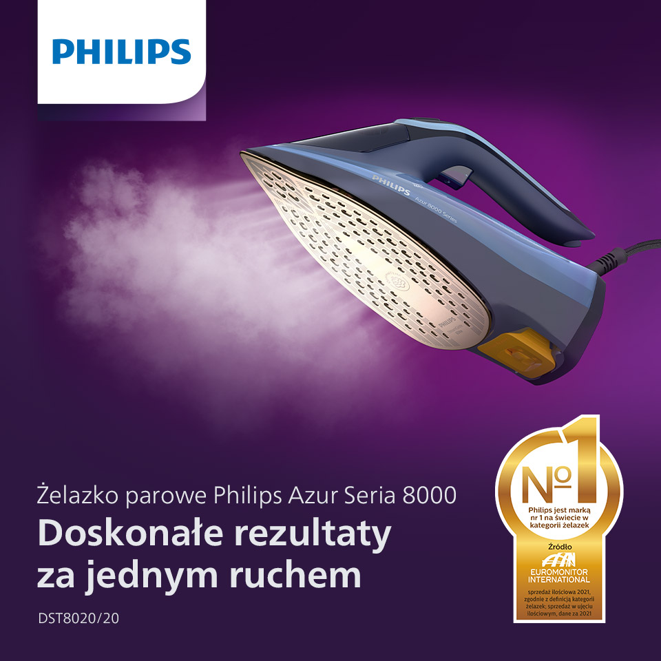 Żelazko Philips Azur 8000 DST8020/20 - Opinie, Cena - RTV EURO AGD