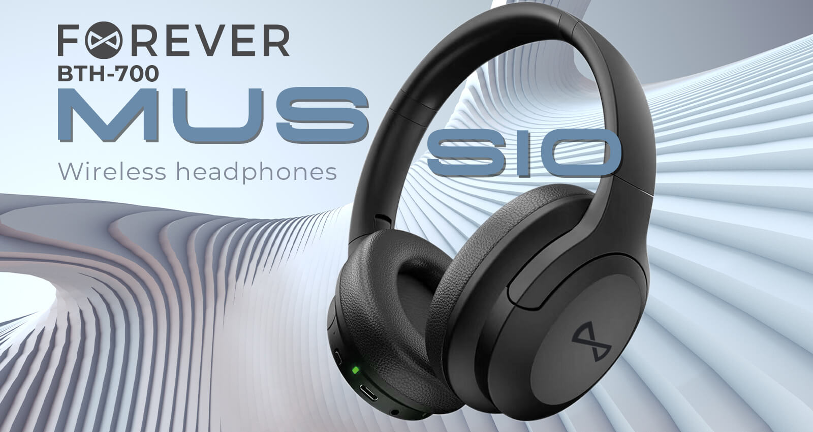 Słuchawki Forever BTH-700 ANC (czarny) - Opinie, Cena - RTV EURO AGD